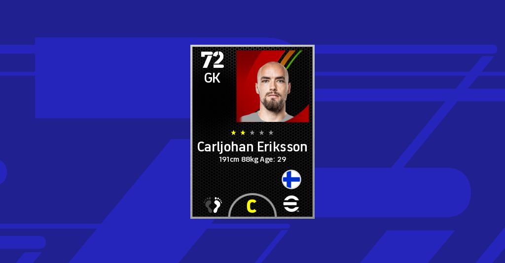 Carljohan Eriksson'nin eFootball İstatistikleri
