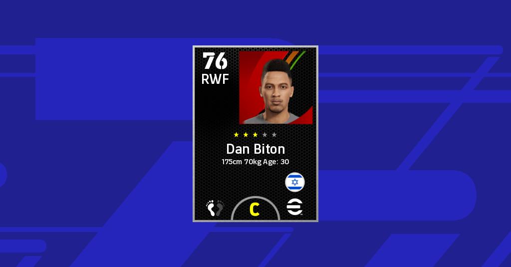 Dan Biton'nin eFootball 2022 İstatistikleri