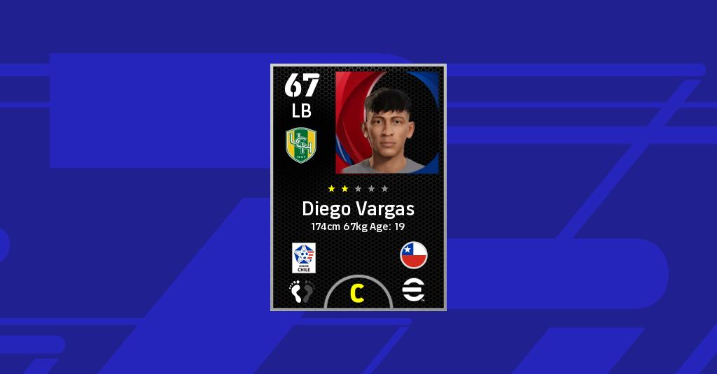 Diego Vargas'nin eFootball İstatistikleri