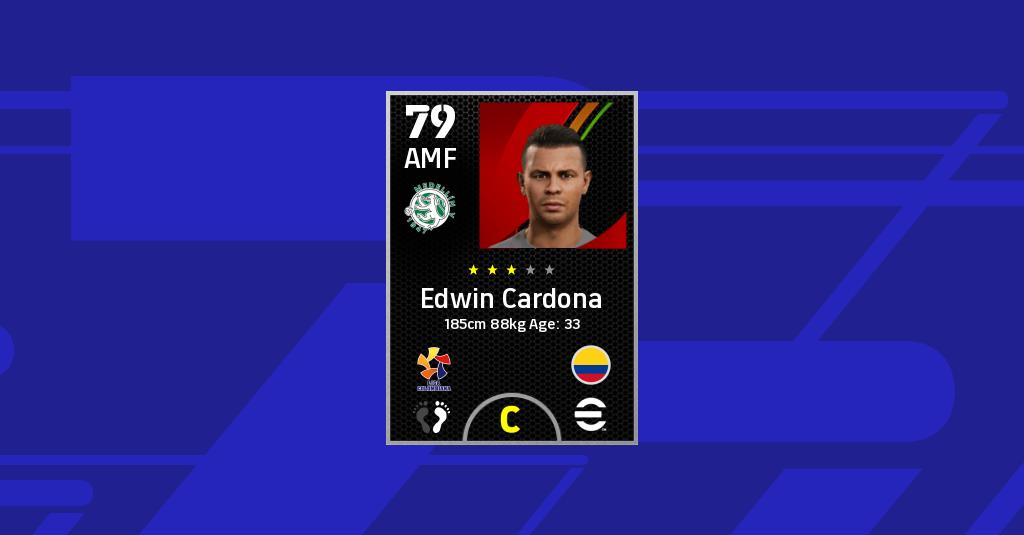 Edwin Cardona'nin eFootball İstatistikleri