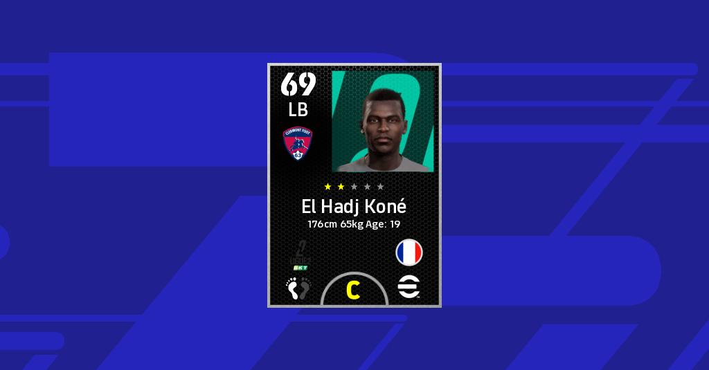 El Hadj Koné'nin eFootball İstatistikleri