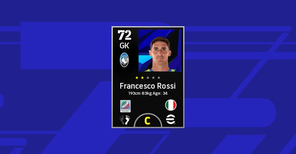 Francesco Rossi'nin eFootball İstatistikleri