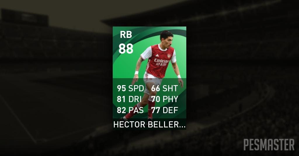 Héctor Bellerín'nin PES 2021 İstatistikleri
