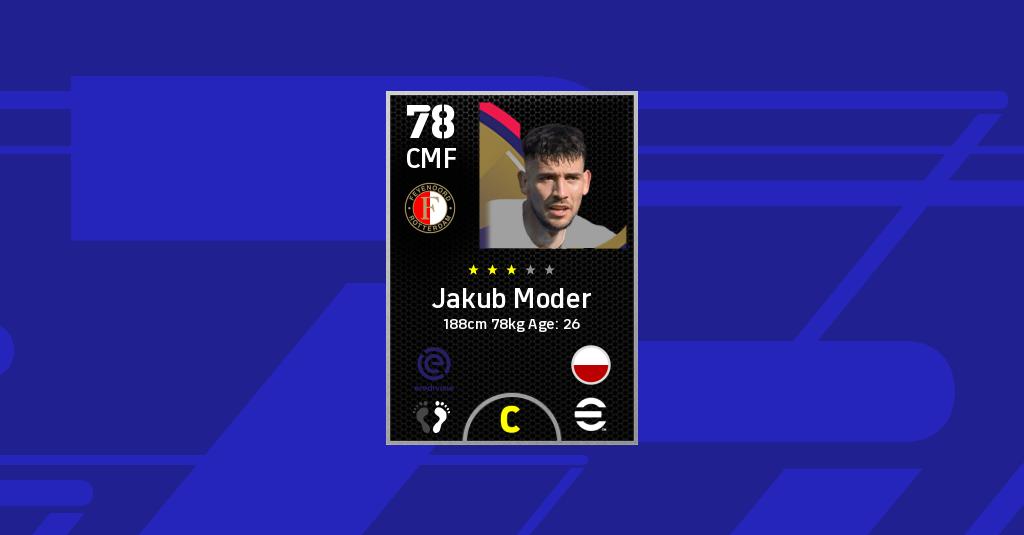 Jakub Moder'nin eFootball İstatistikleri