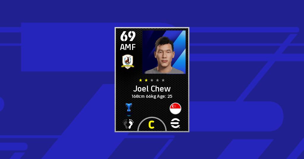 Joel Chew'nin eFootball İstatistikleri