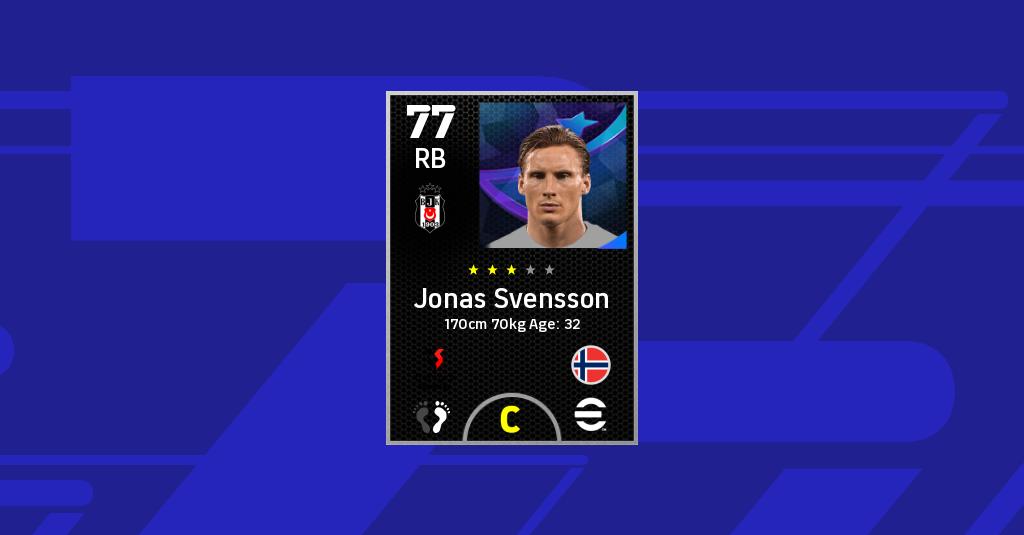 Jonas Svensson'nin eFootball İstatistikleri
