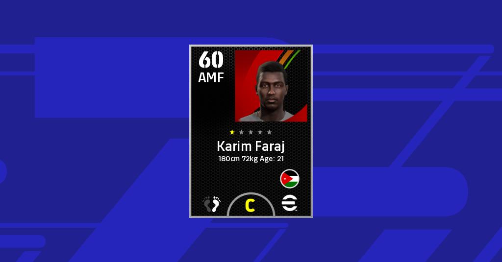 Karim Faraj'nin eFootball 2022 İstatistikleri
