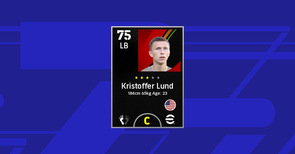 Kristoffer Lund'nin eFootball 2022 İstatistikleri