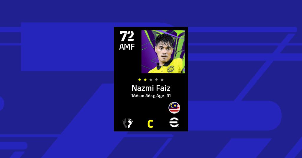 Nazmi Faiz Mansor'nin eFootball 2022 İstatistikleri