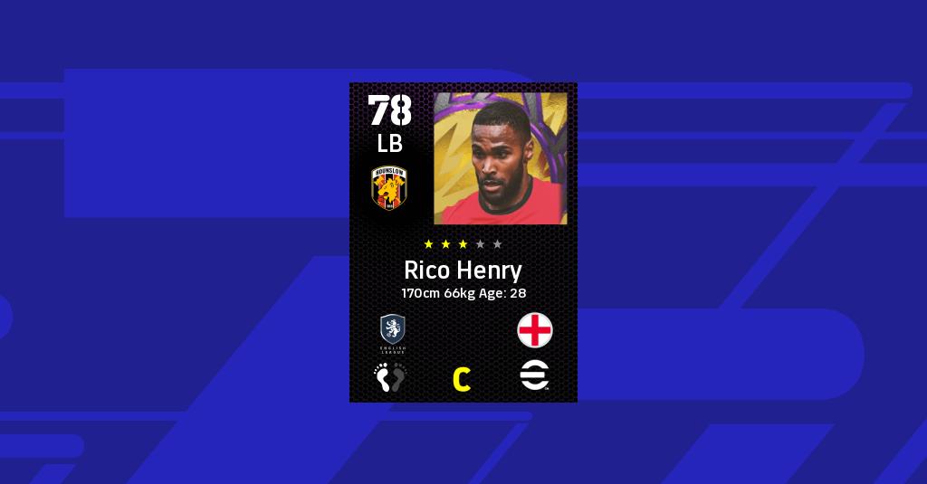 Rico Henry'nin eFootball İstatistikleri