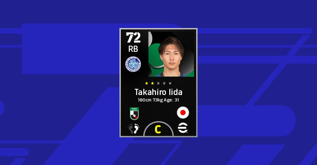 Takahiro Iida'nin eFootball İstatistikleri