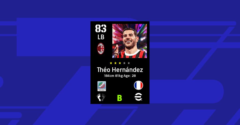 Theo Hernández'nin eFootball İstatistikleri