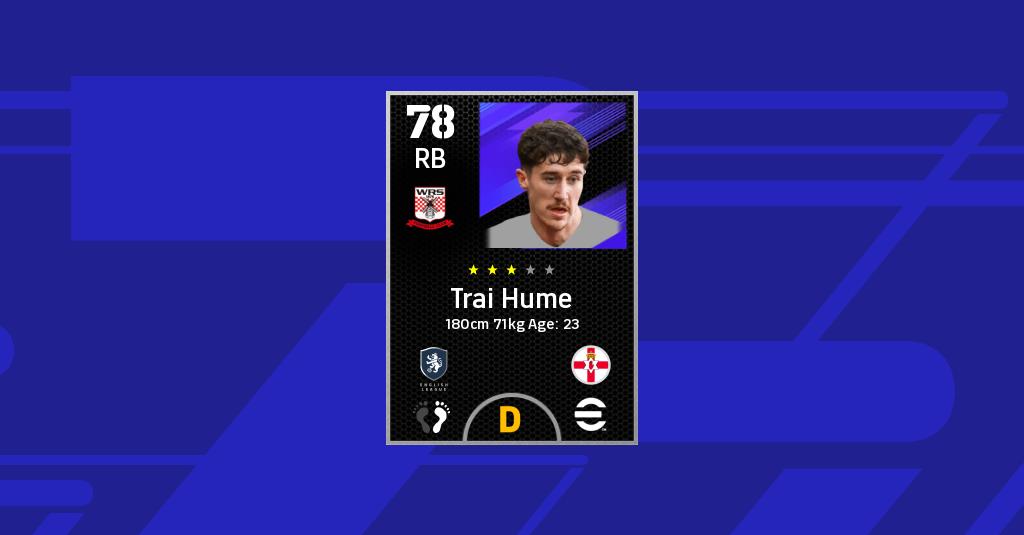 Trai Hume eFootball Stats