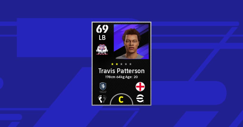 Travis Patterson eFootball Stats