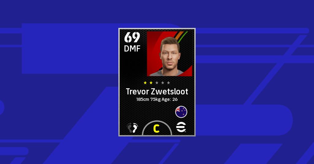 Trevor Zwetsloot eFootball Stats