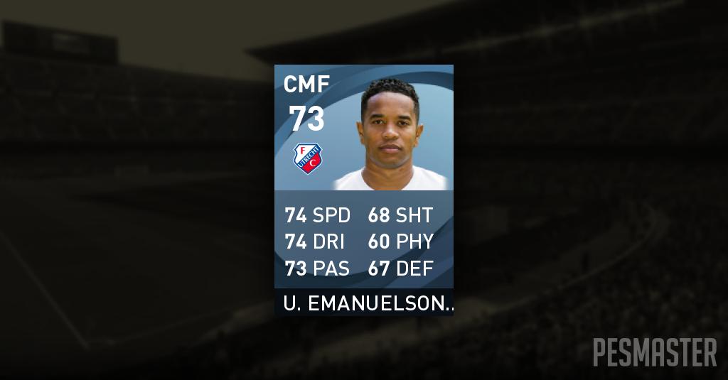 Urby Emanuelson PES 2021 Stats