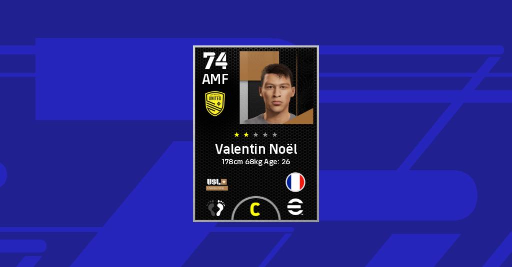 Valentin Noël eFootball Stats