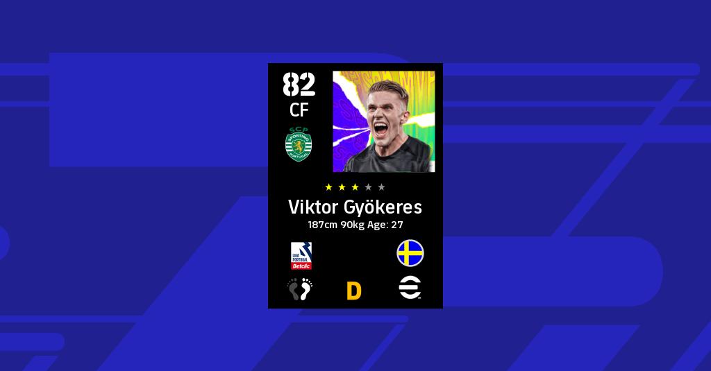 Viktor Gyokeres eFootball Stats