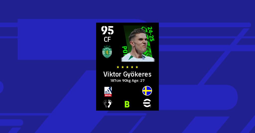 Viktor Gyokeres eFootball Stats