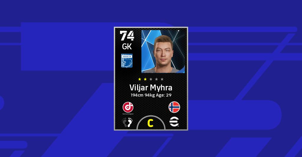 Viljar Myhra eFootball Stats