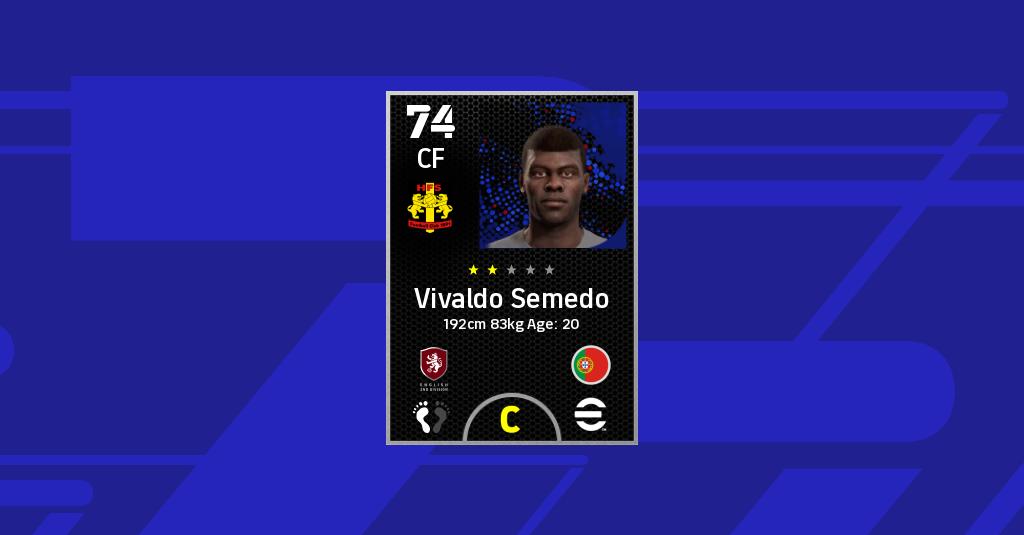 Vivaldo Semedo eFootball 2022 Stats
