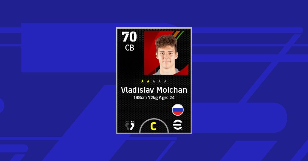 Vladislav Molchan eFootball 2022 Stats