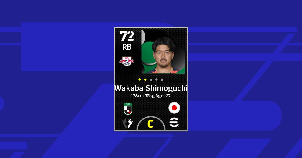 Wakaba Shimoguchi eFootball Stats