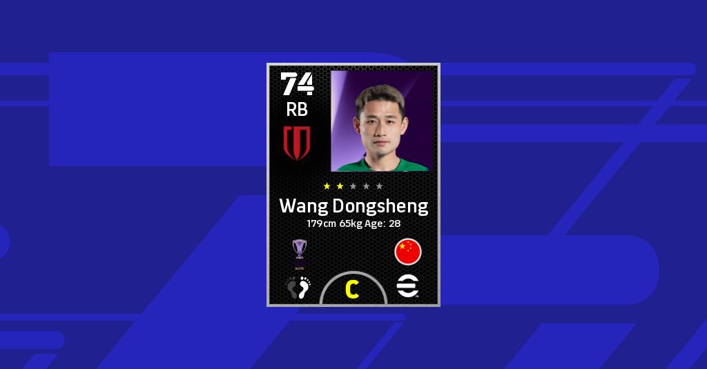 Wang Dongsheng eFootball Stats
