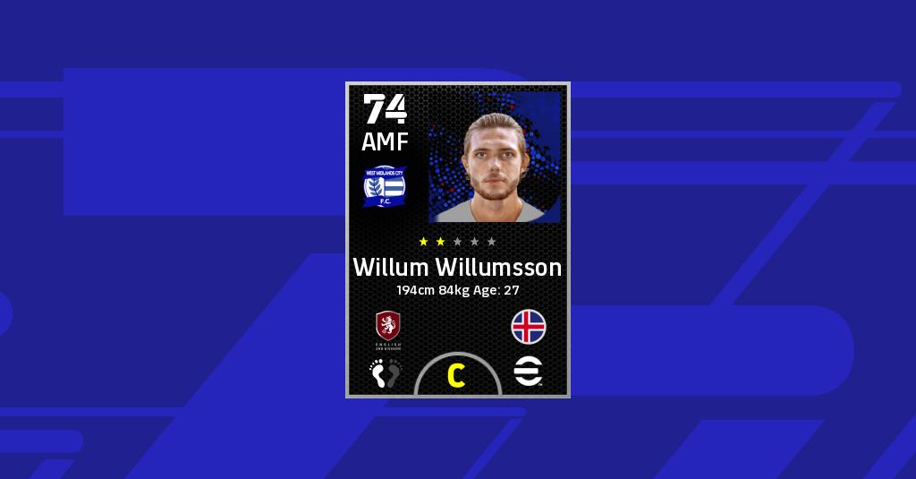 Willum Willumsson eFootball Stats