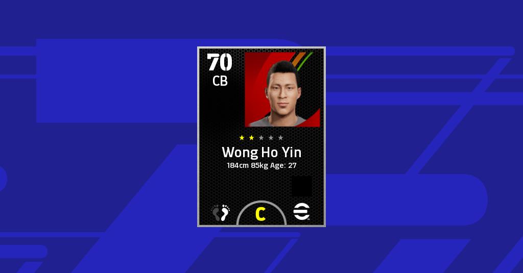 Wong Ho Yin eFootball Stats