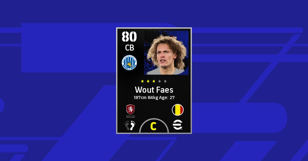 Wout Faes eFootball Stats