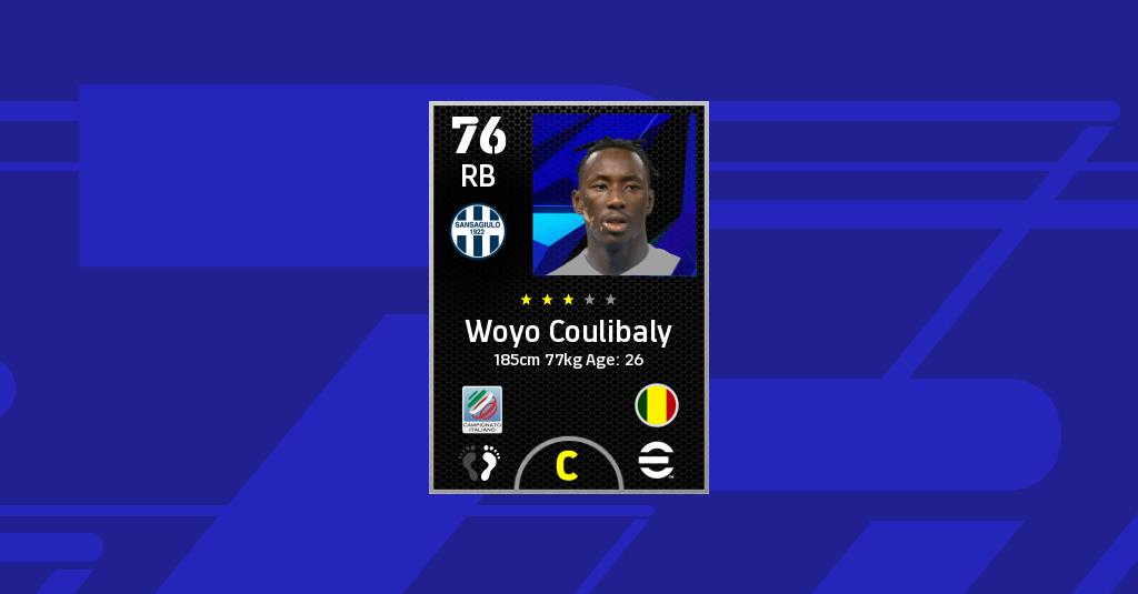 Woyo Coulibaly eFootball Stats