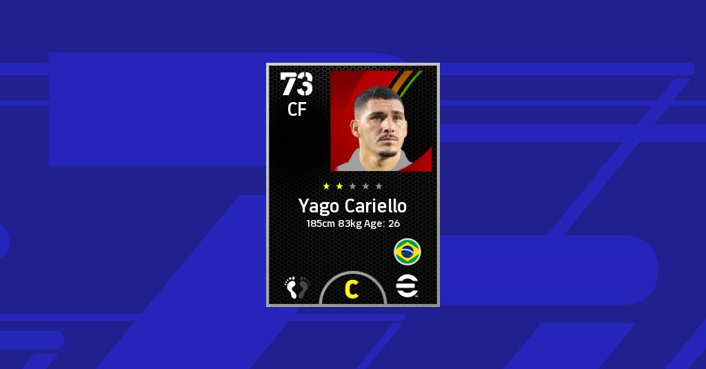 Yago Cariello eFootball Stats