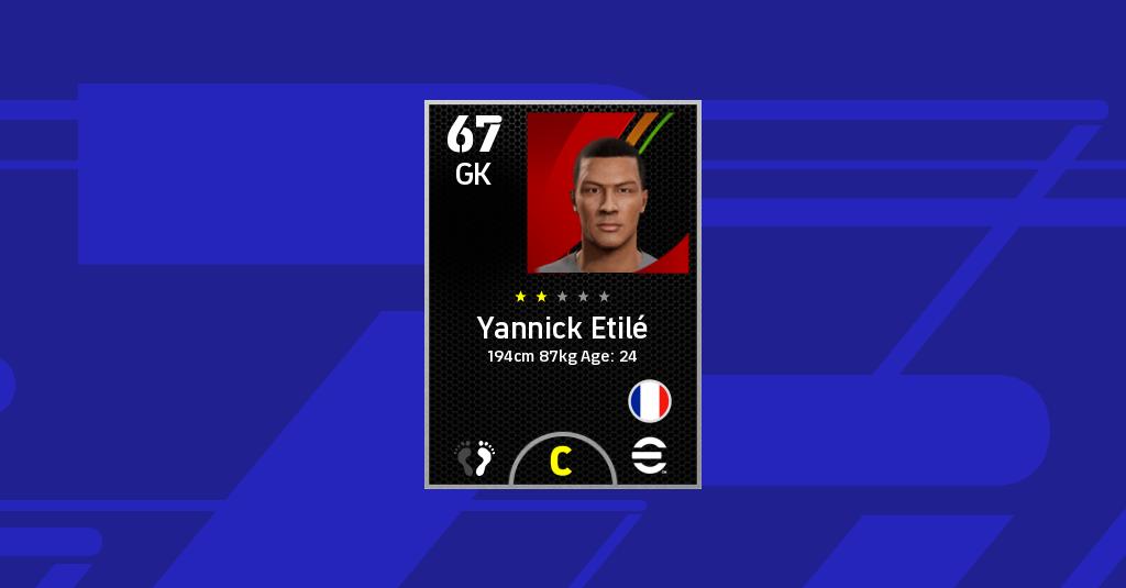 Yannick Etilé eFootball Stats