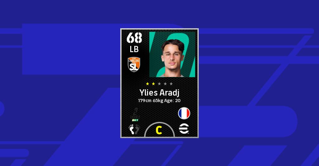 Ylies Aradj eFootball Stats