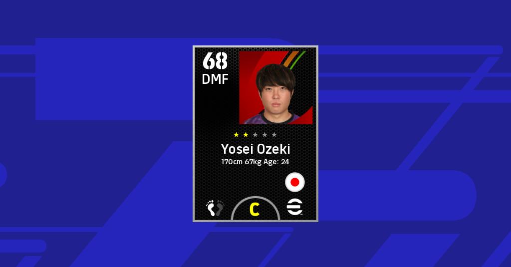 Yosei Ozeki eFootball Stats