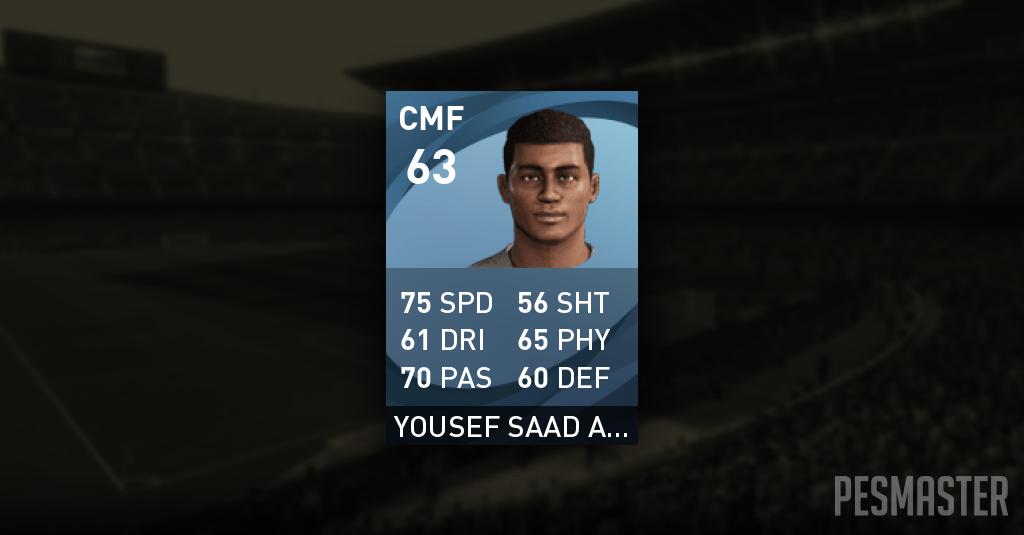 Yousef Saad Al Harbi PES 2021 Mobile Stats