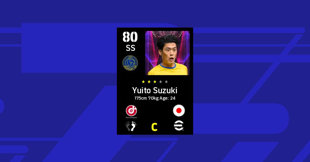 Yuito Suzuki eFootball Stats
