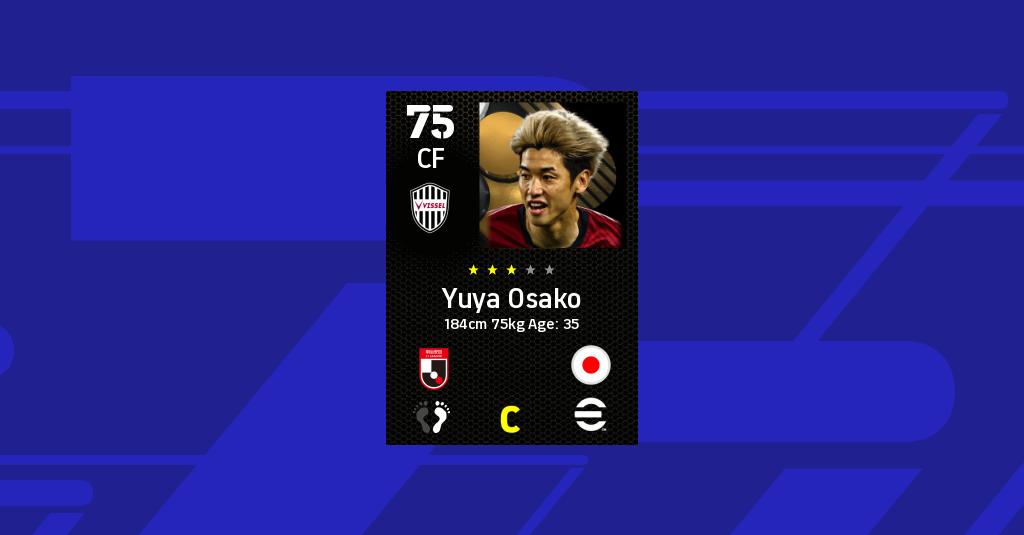 Yūya Ōsako eFootball Stats