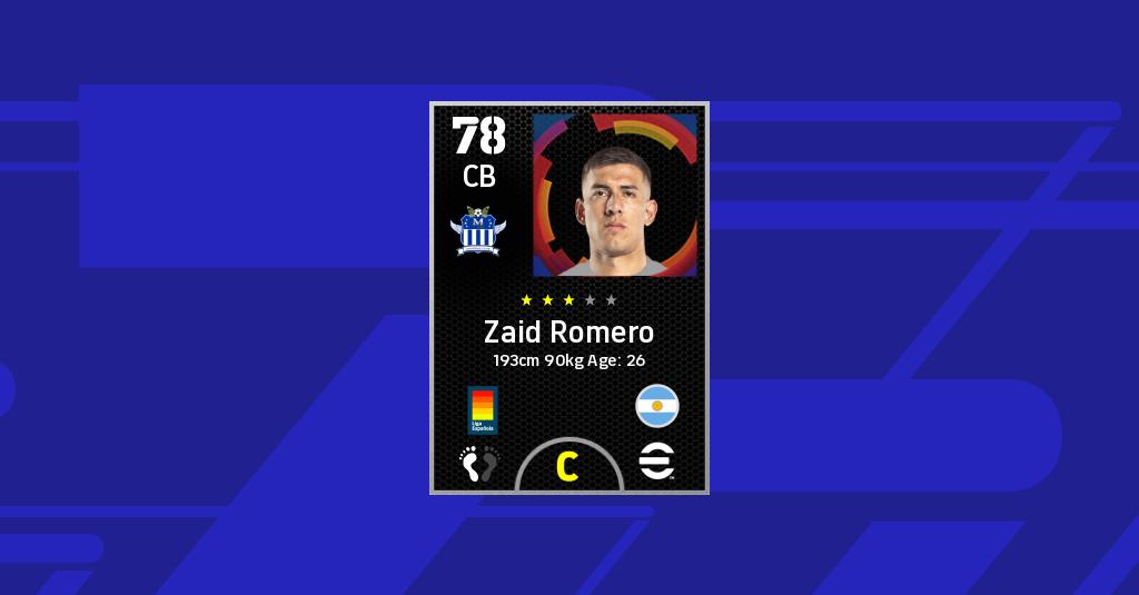 Zaid Romero eFootball Stats