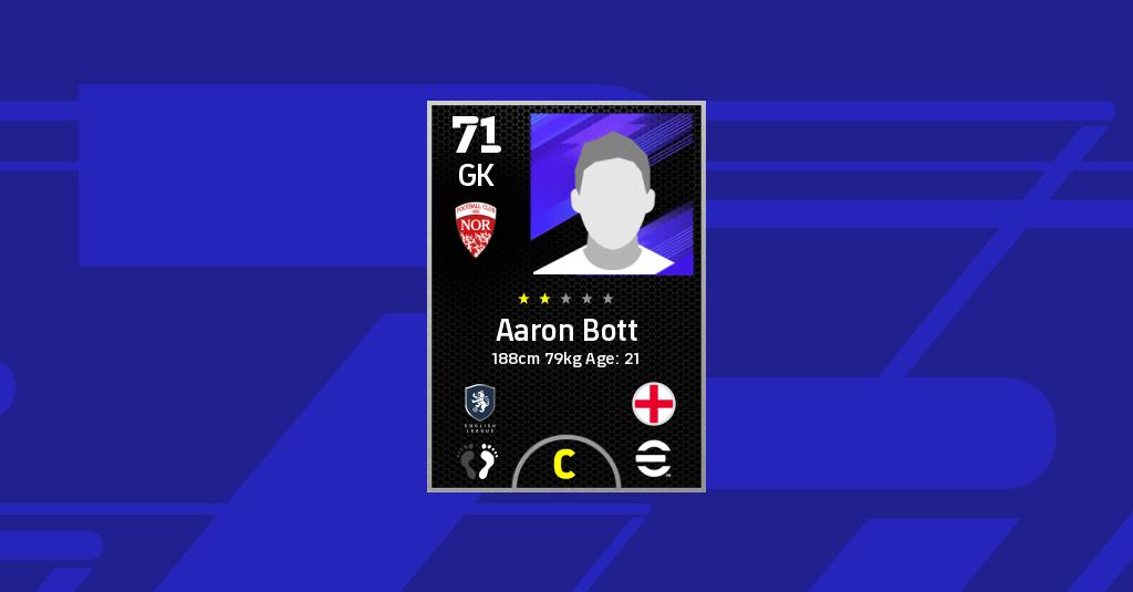 Aaron Bott - 统计 - eFootball 2022