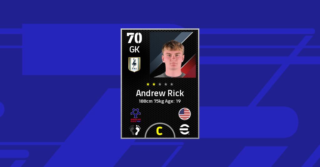 Andrew Rick - 统计 - eFootball