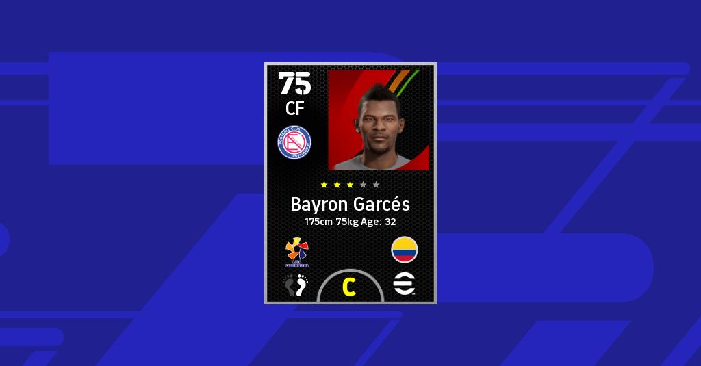 Bayron Garces - 统计 - eFootball