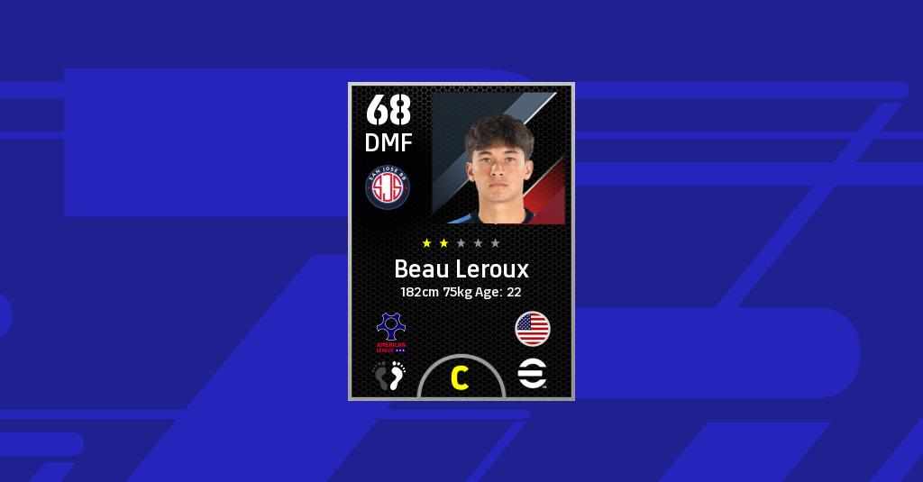 Beau Leroux - 统计 - eFootball