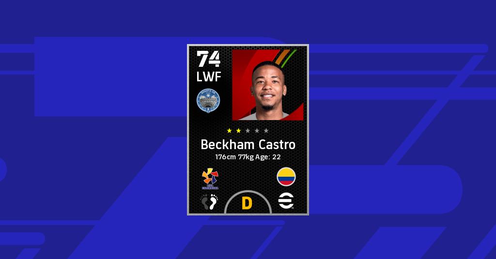 Beckham Castro - 统计 - eFootball