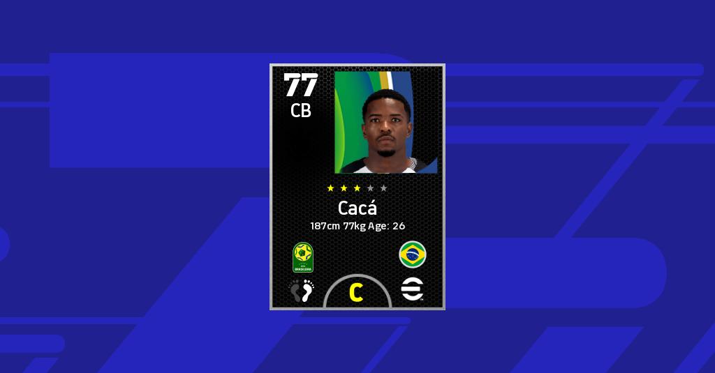 Cacá - 统计 - eFootball 2022