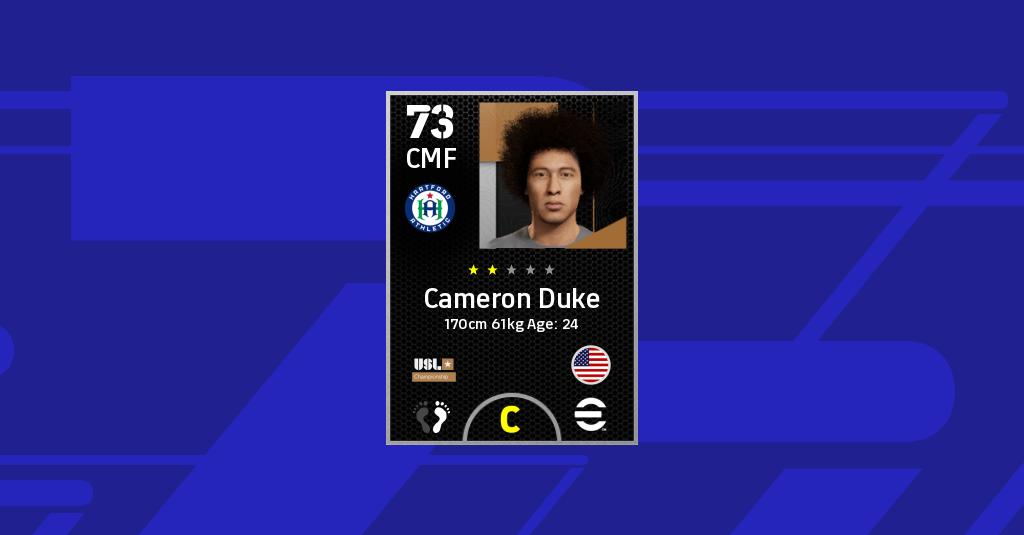 Cameron Duke - 统计 - eFootball