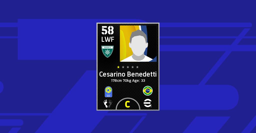 Cesarino Benedetti - 统计 - eFootball 2022