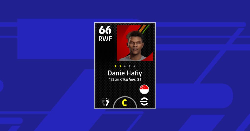 Danie Hafiy - 统计 - eFootball 2022