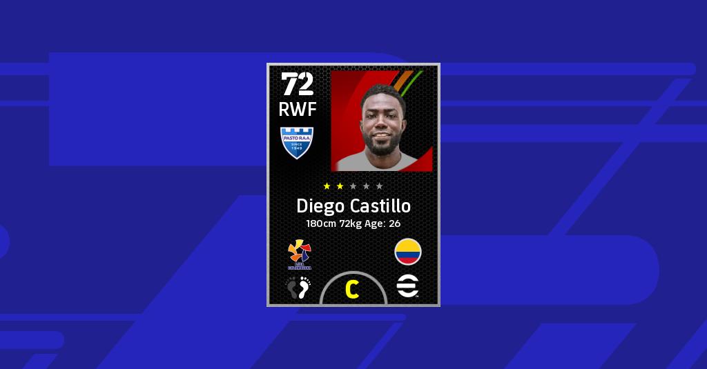 Diego Castillo - 统计 - eFootball 2022